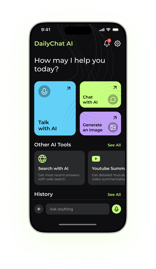 Daily AI Assistant – AI assistant for your daily needs!
